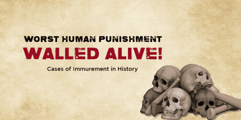 Immurement: The Worst Human Punishment in History - Morbid Kuriosity